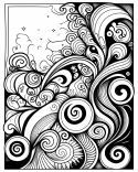 Doodles Coloring Pages - Free Printable Coloring Pages