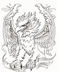 Mythical Creatures Coloring Pages