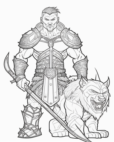 Coloring Pages Warrior Inca Aztec Spartan Revolution American Warriors ...