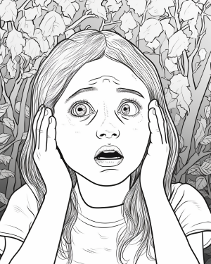 Emotions Coloring Pages